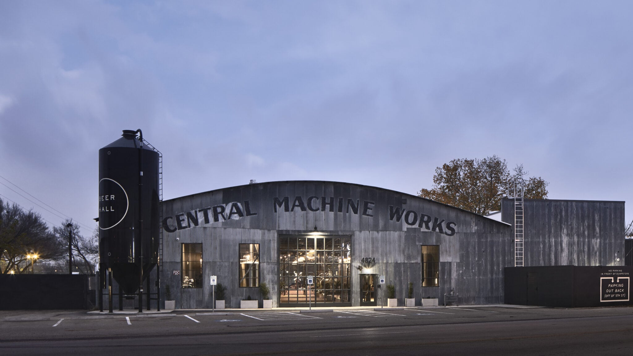 An East Austin Fabrication Shop Is Transformed Into a Refined Beer Hall ...