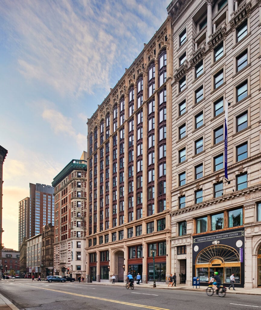 Elkus Manfredi Architects' Glass Insertions Restore and Update Emerson ...