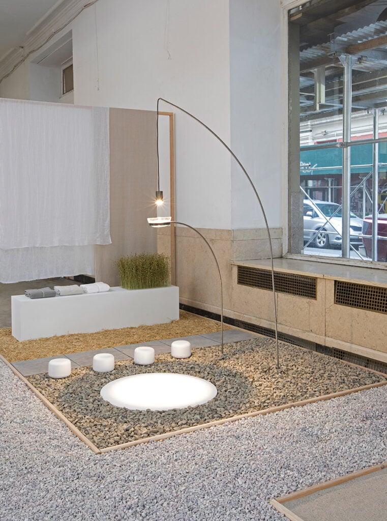 With a Japanese Garden in Soho, MUJI Highlights the Raw Materials of ...