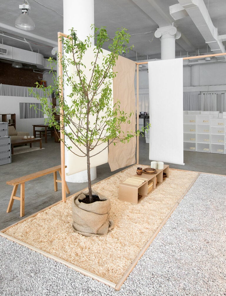 With a Japanese Garden in Soho, MUJI Highlights the Raw Materials of ...