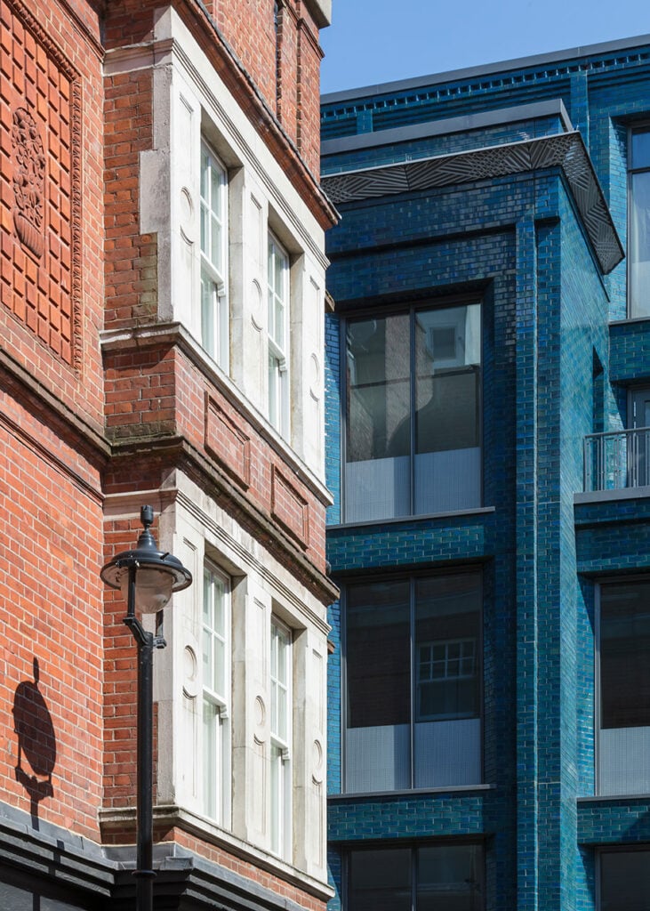 This Dazzling Brick Facade in London Harks to the City's 20th Century ...