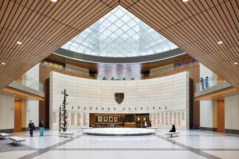 With Hotel-Like Amenities, the New Stanford Hospital Streamlines ...