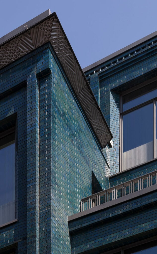 This Dazzling Brick Facade in London Harks to the City's 20th Century ...