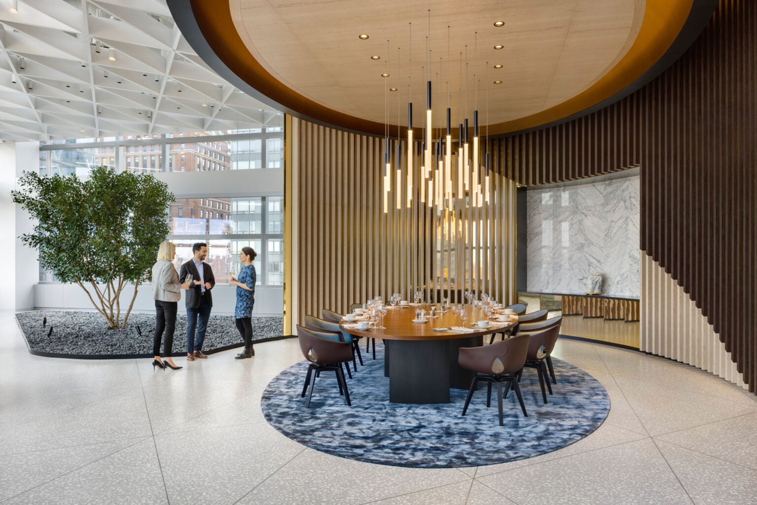 Inside Deutsche Bank’s Gensler-designed New York Headquarters