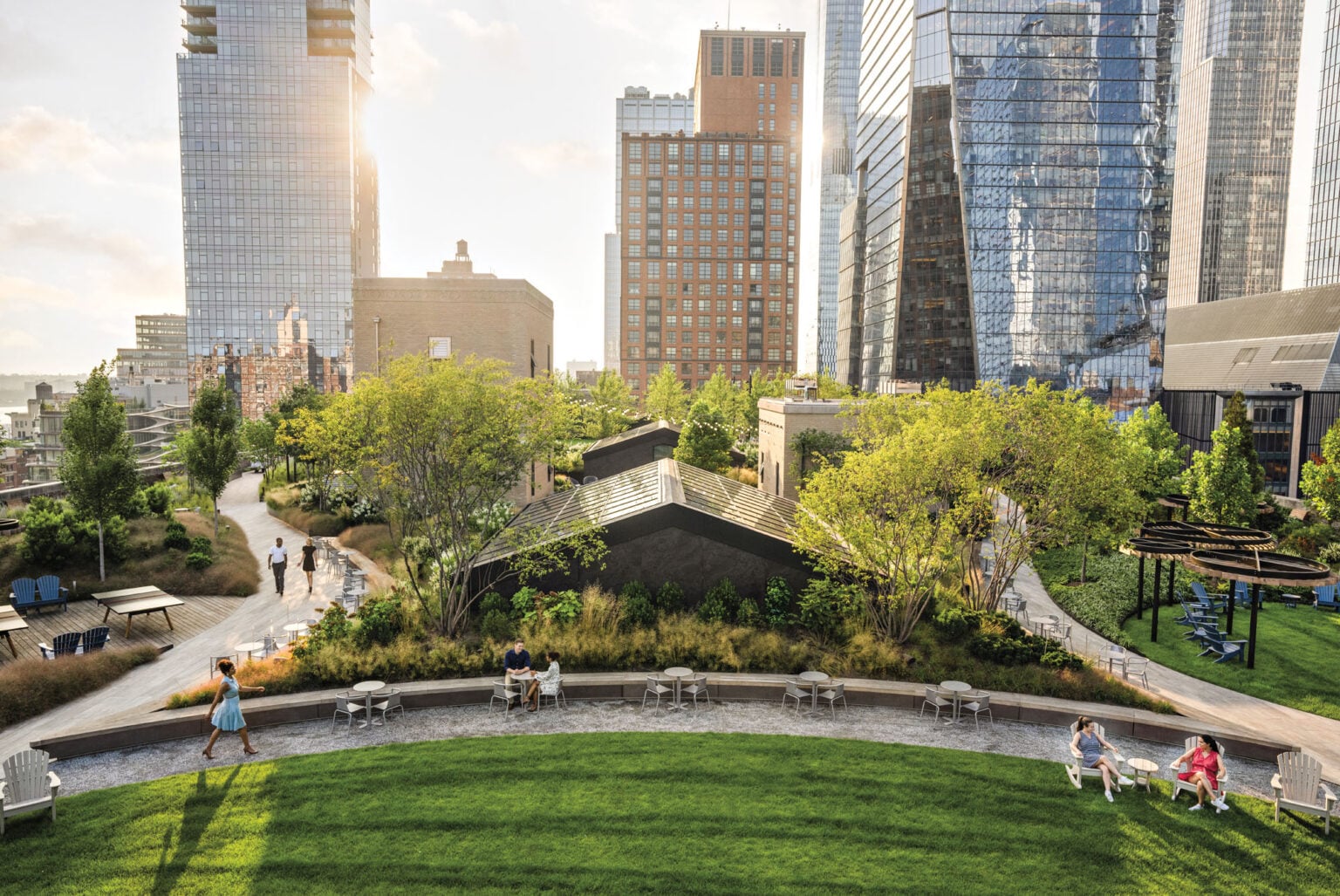 Two Former USPS Facilities Now Have Massive Rooftop Gardens - Metropolis