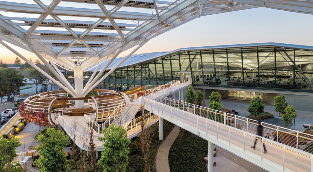 Under a Steel Canopy, NVIDIA Unveils a New Kind of Tech Campus - Metropolis
