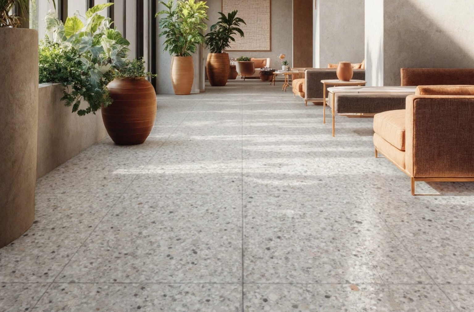 Eco-Terr® Tiles Urban Fossil Ash Grey - Metropolis